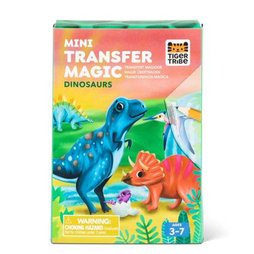 Tiger Tribe - Mini Transfer Magic - Dinosaurs | Stickers and Transfers ...