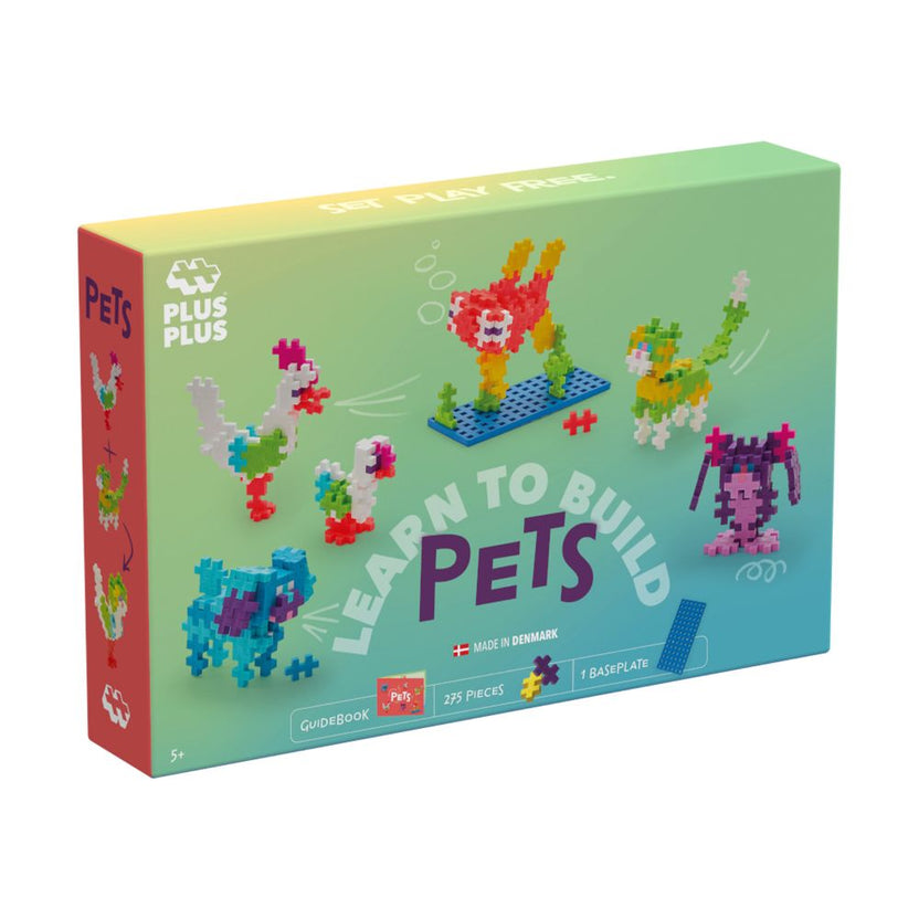 Plus Plus - Learn to Build - Pets | Kids Building Bricks | Model Making - Default Title ...