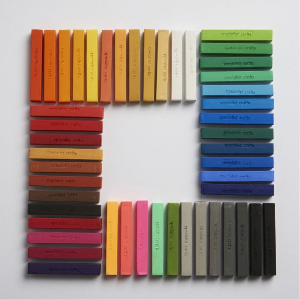 24 Assorted Coloured Soft Pastels | Soft Pastels - Default Title ...