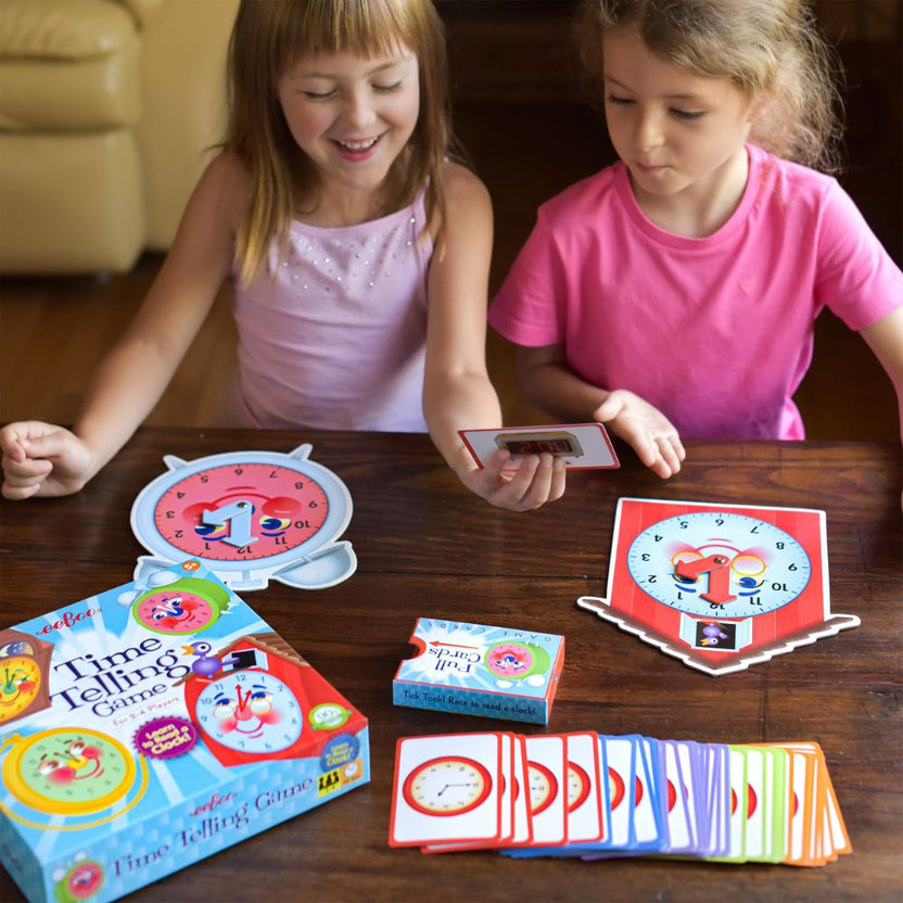 Eeboo Time Telling Game | Educational Games | Crafts4Kids - Default ...