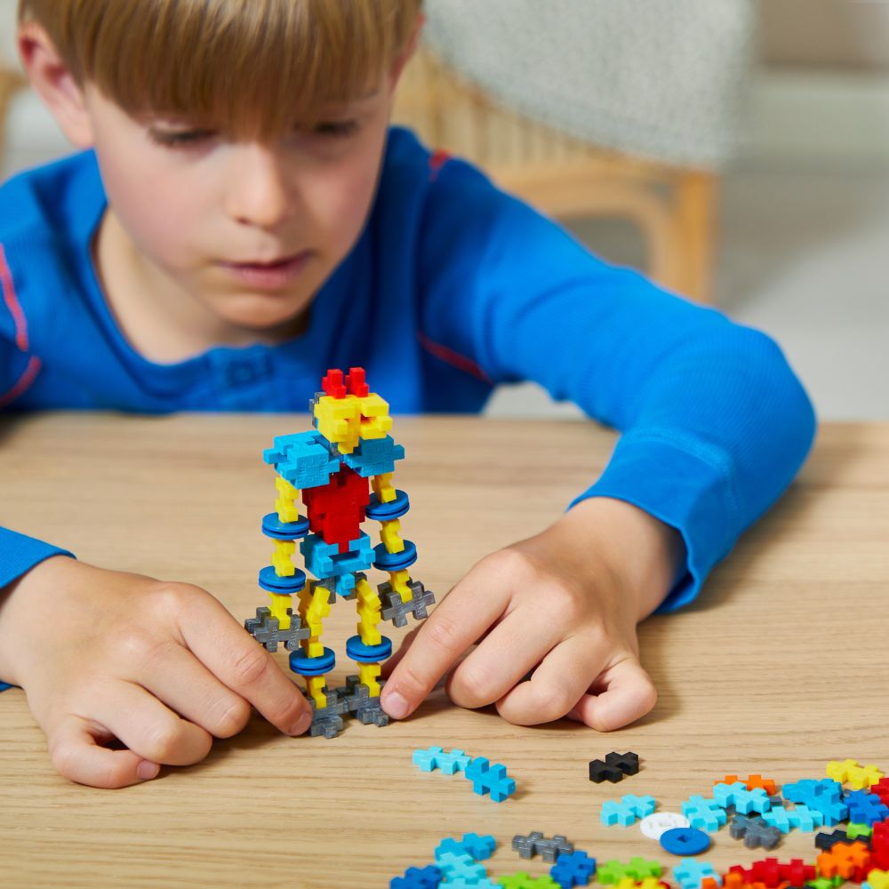 Plus Plus - Learn to Build Robots | Kids Building Bricks | Model Making - Default Title ...