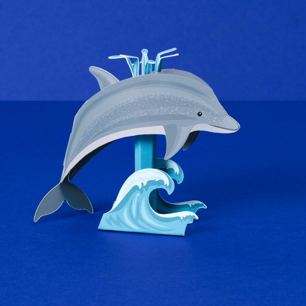 Clockwork Soldier Create Your Own Dinky Dolphin | Model Making Toys at Crafts4kids - Default ...