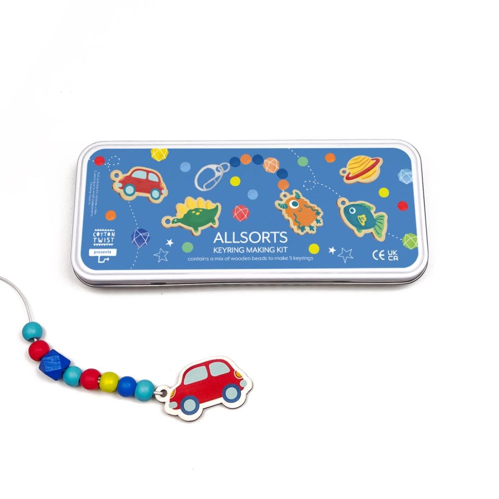 Allsorts Keyring Making Kit | Kids Jewellery Making Kit - Default Title ...