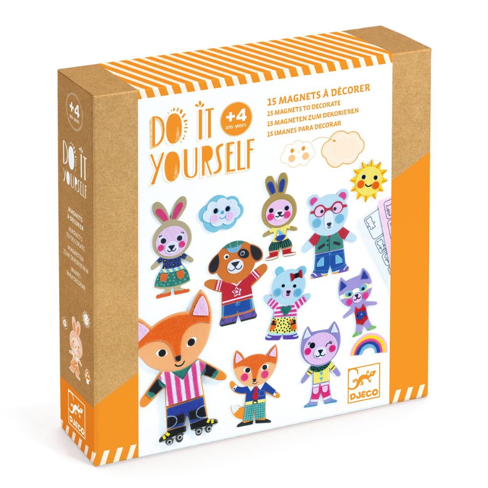 Djeco Do It Yourself Funky Family | Craft Kits For 5 Year Olds ...