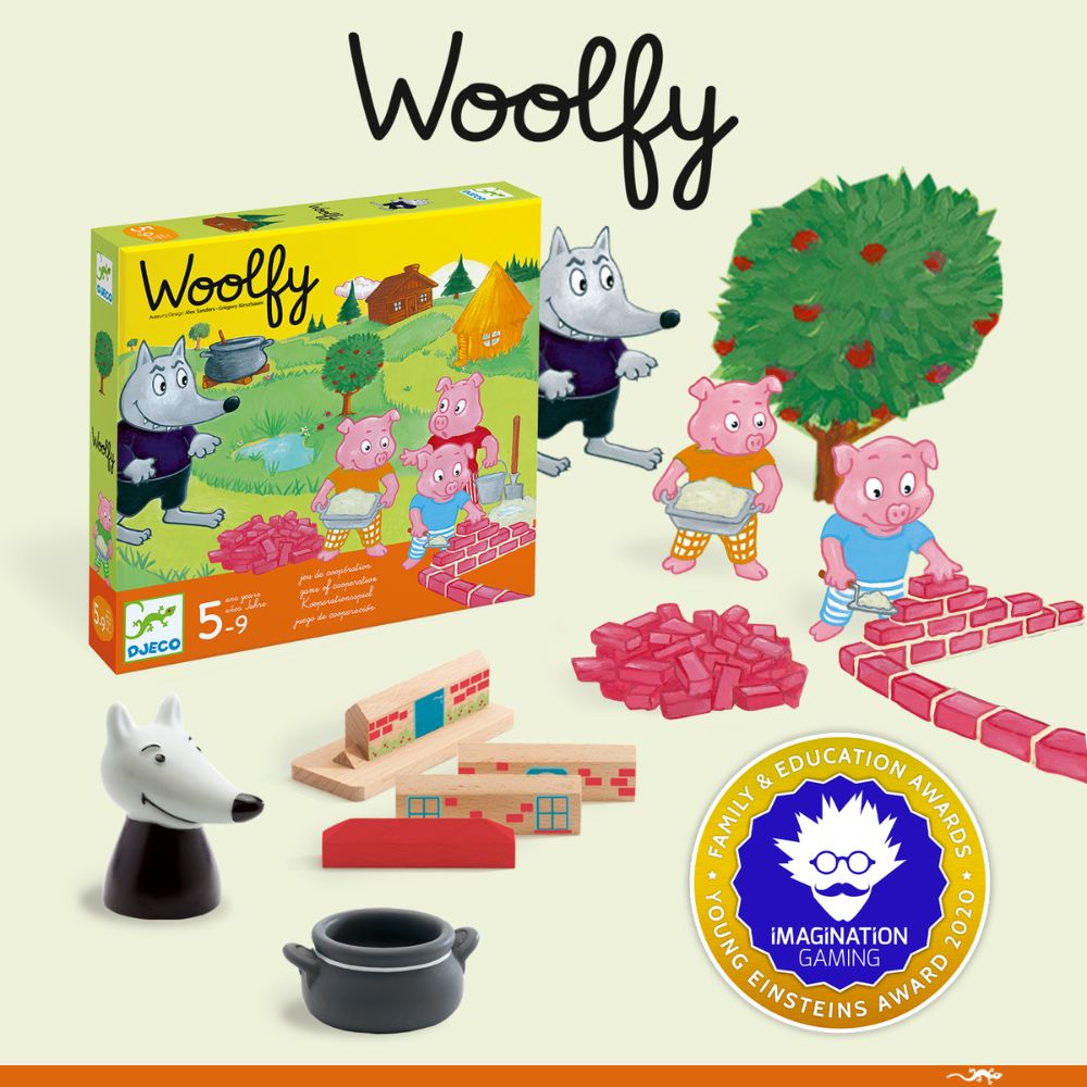 Djeco Woolfy Game | Cooperative Games for Kids | Board Games - Default ...