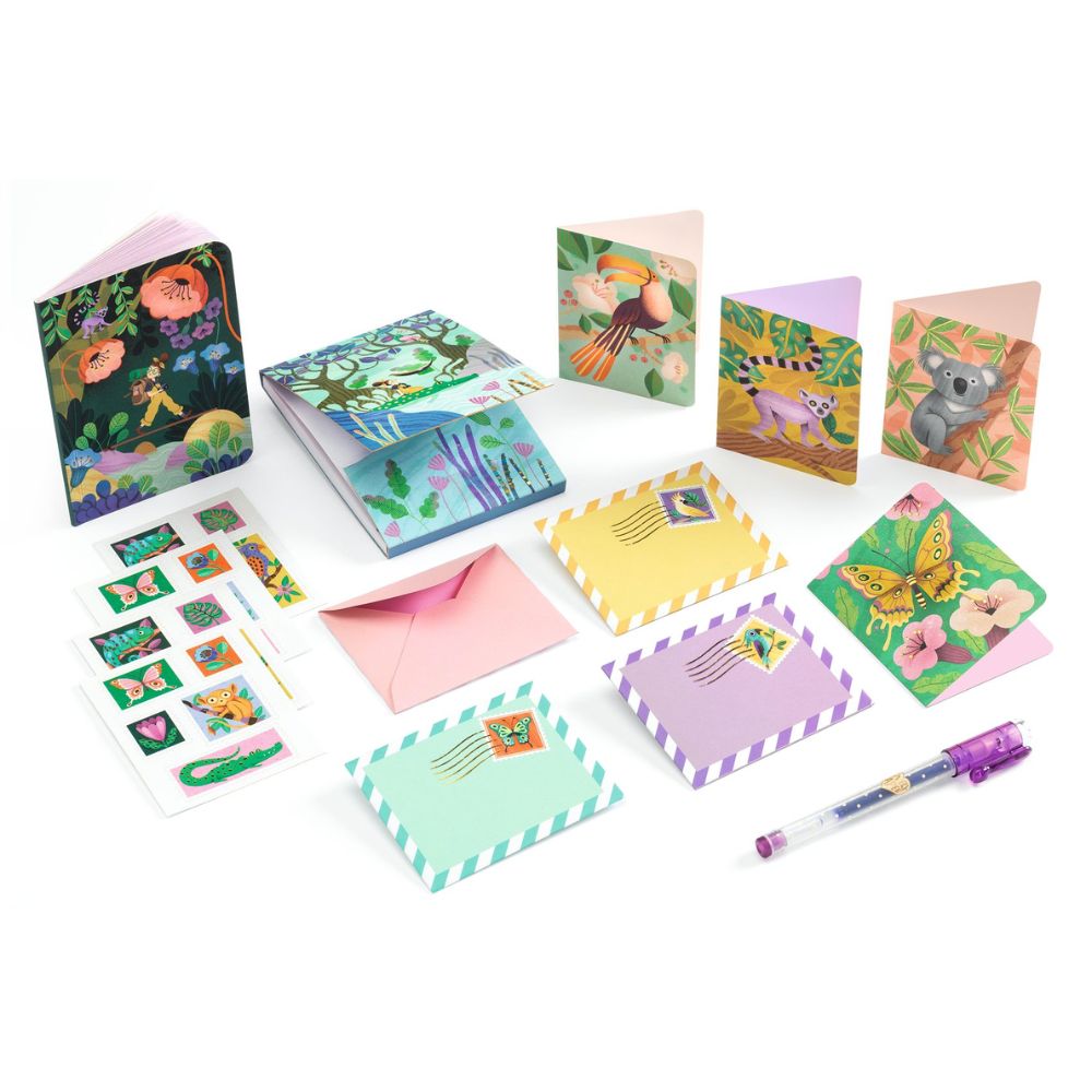 Djeco Stationery Case - Marie - Default Title - Crafts4Kids