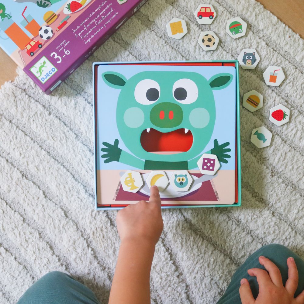 Djeco Cooperative Games - Memo Lunch A Memory Game for Preschoolers ...