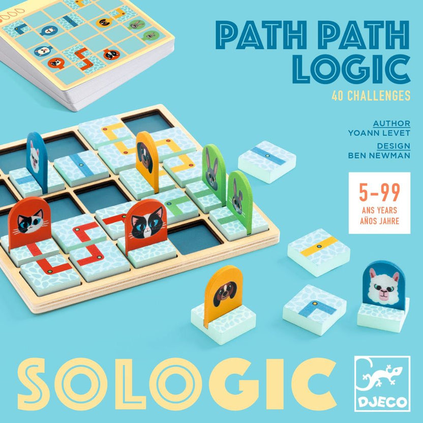Djeco Games - Path Path Logic | Djeco Games | Logic Games for Kids ...