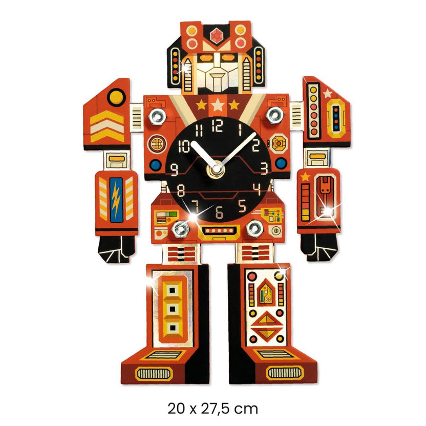 Djeco Do It Yourself Robotime Clock DJ07984 |craft kits for boys ...