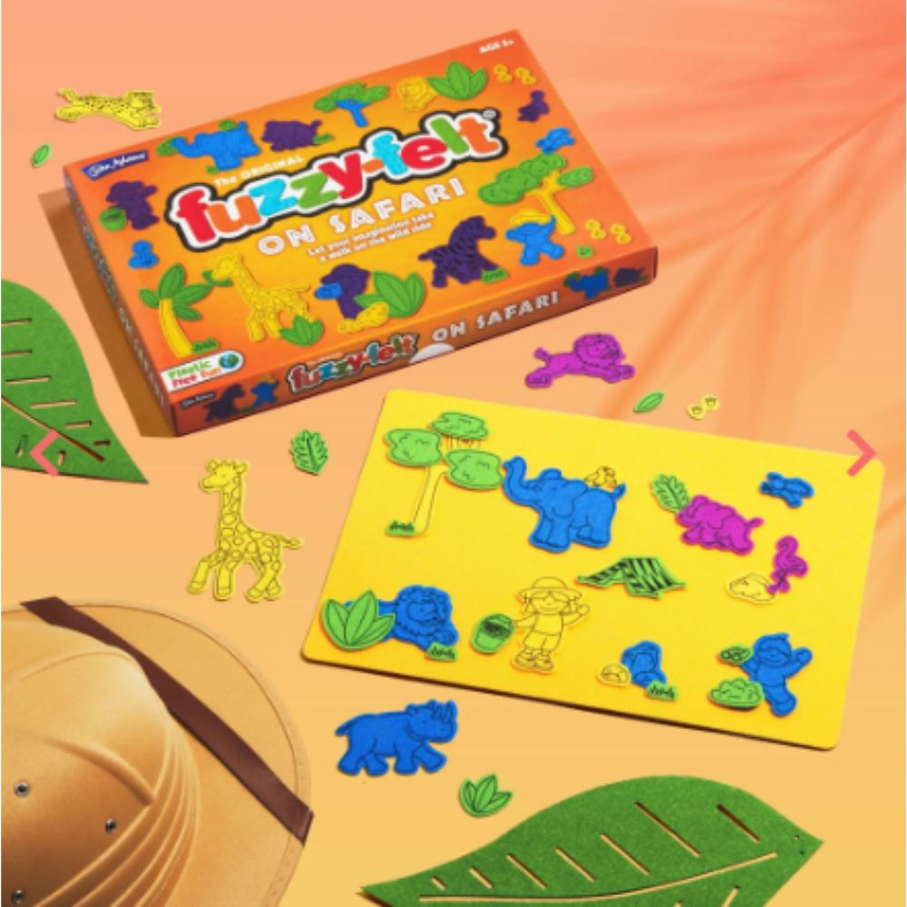 Fuzzy felt Safari | Fuzzy Felt | Boy Crafts - Default Title - Crafts4Kids