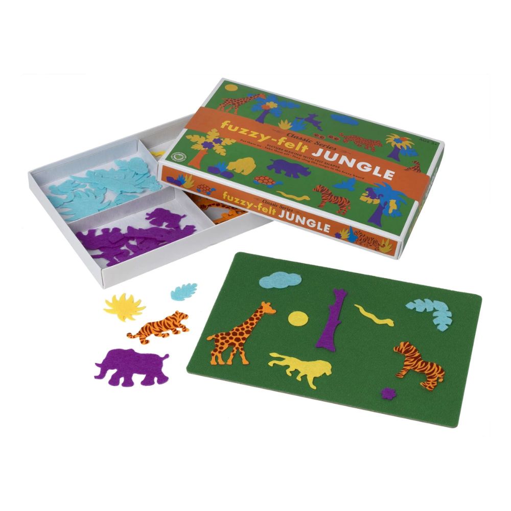 Fuzzy felt Jungle | Fuzzy Felt | Crafts - Default Title - Crafts4Kids