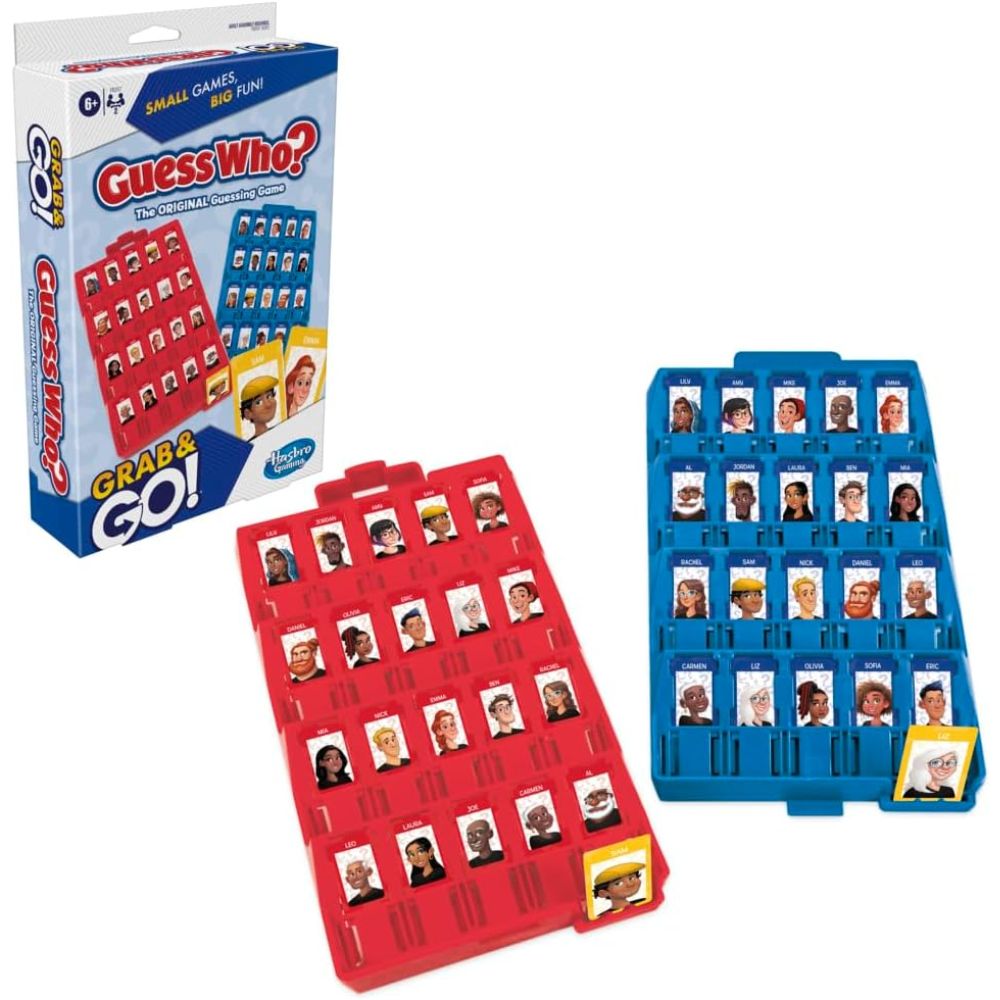 Guess Who? Grab and Go | Cluedo Travel Game - Default Title - Crafts4Kids