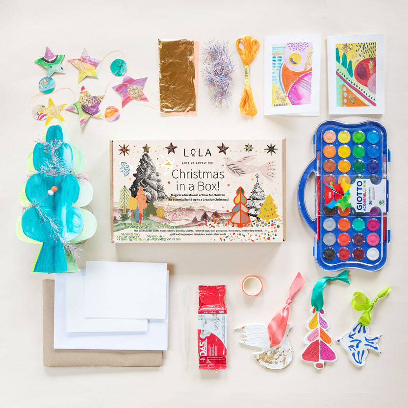 LoLA | Lots of Lovely Art Boxes | Lola - Lots of Lovely Art - Crafts4Kids