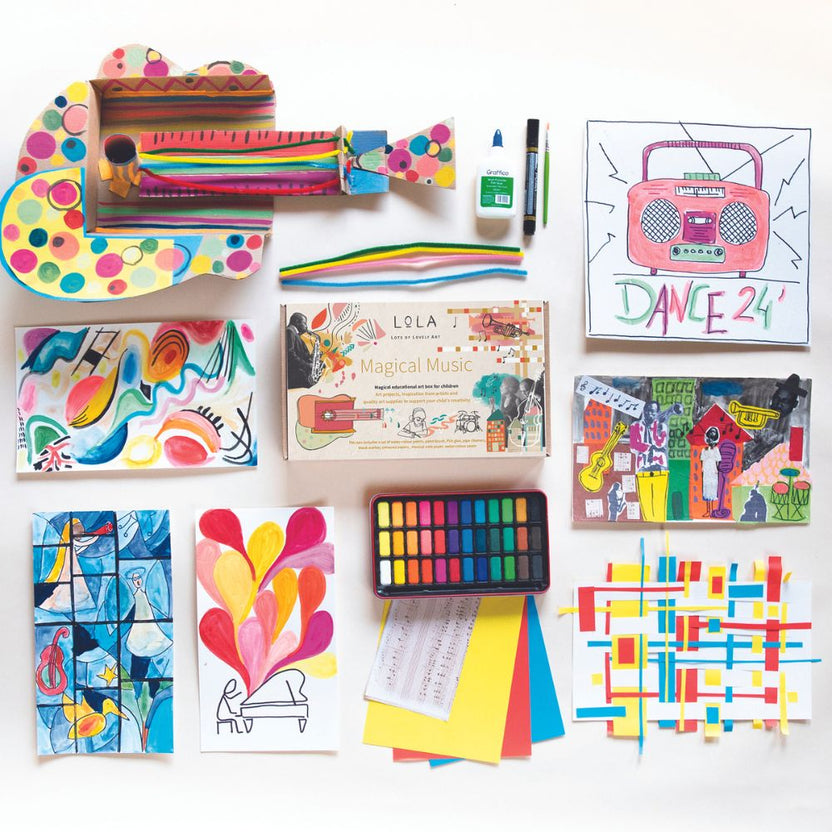 LoLA | Lots of Lovely Art Boxes | Craft Box For Kids - Crafts4Kids