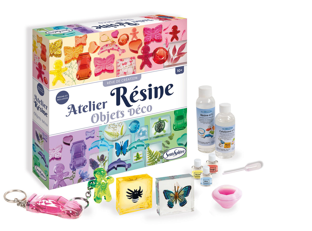 Sentosphère Atelier Resine - Resin Workshop | Gift Ideas for Girls ...