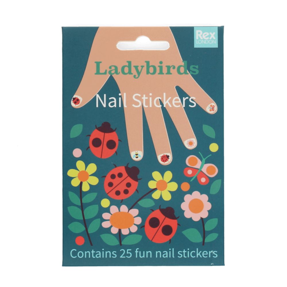Rex London Ladybird Nail Stickers | Dress up fun at Crafts4Kids ...