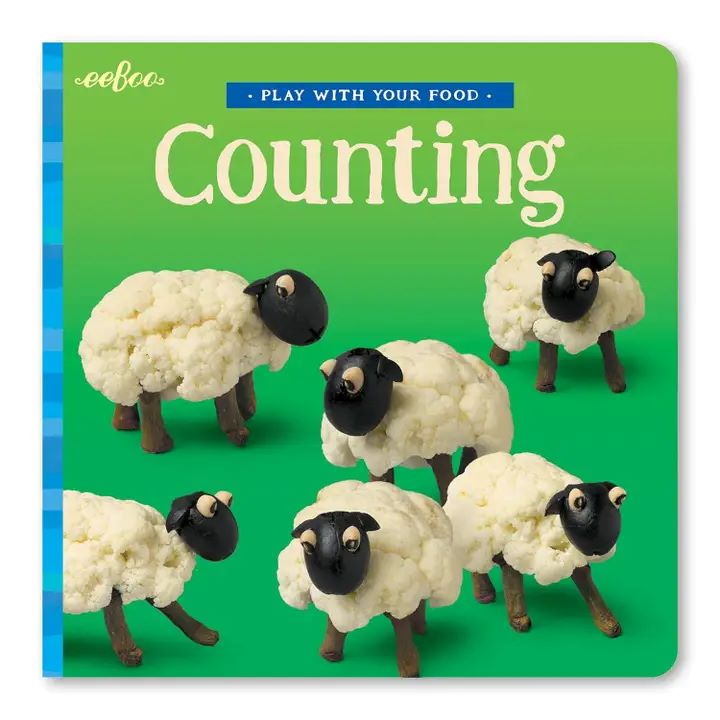 eeBoo Counting - Play With Your Food Board Book | Baby Books at ...