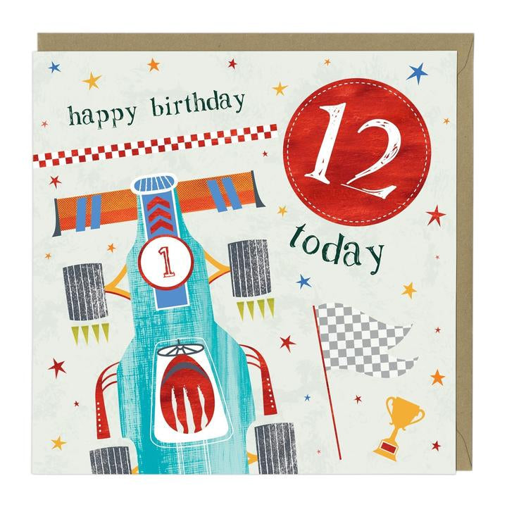 12th Birthday Cards | Boys Birthday Cards | Whistlefish Age Birthday ...