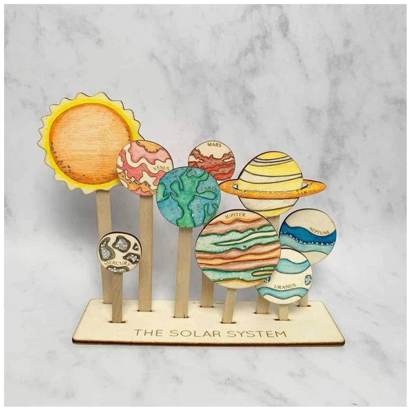 Solar System Craft Kit | Eco Craft Kit for Kids - Default Title ...