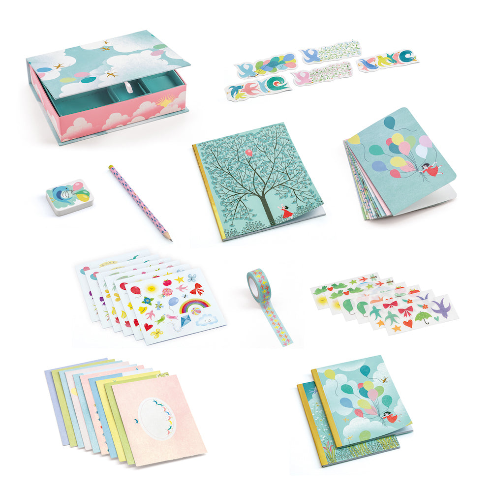 My Stationery Box Charlotte - Djeco Lovely Paper Stationery DD03502 ...