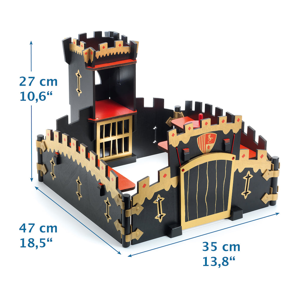 Ze Black Castel Djeco Arty Toys Crafts4Kids