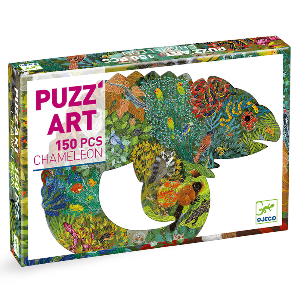 Djeco Puzz Art Chameleon | Djeco Puzzle Art | Djeco Puzzles | Jigsaws ...