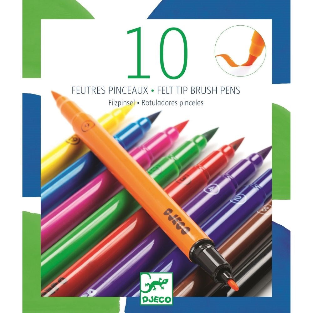 Djeco Felt Tips Classic Colours Art Pens for Children at Crafts4Kids ...