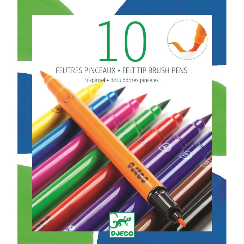 Djeco Felt Tips Classic Colours Art Pens for Children at Crafts4Kids ...