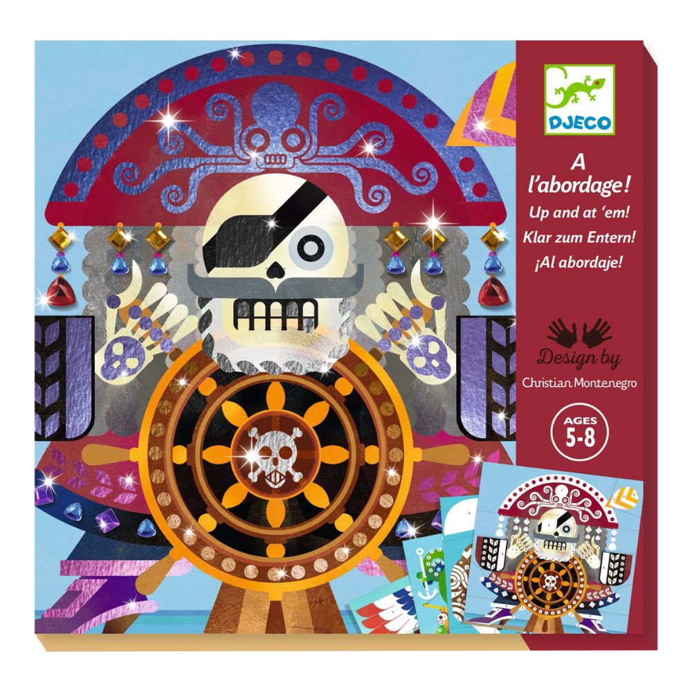 Djeco Metal & Gems Up and at 'em! DJ09526 - Default Title - Crafts4Kids