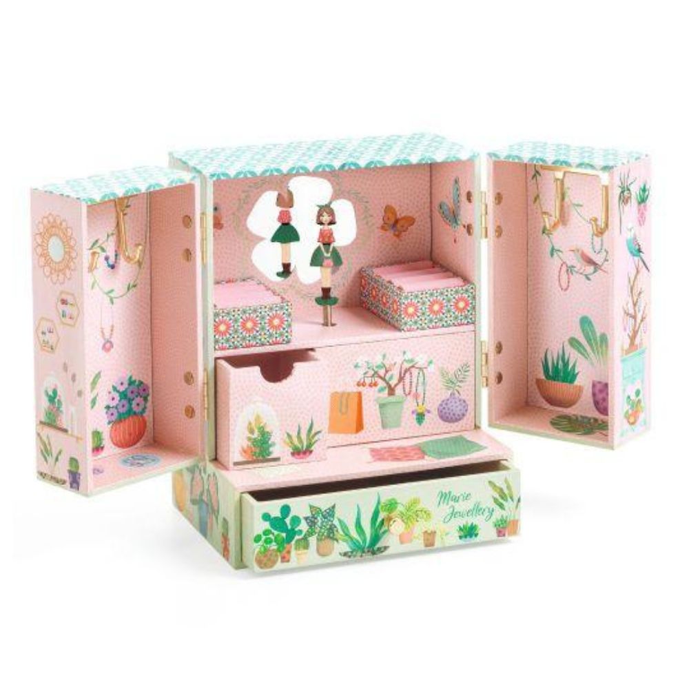Djeco Music Box Secret Garden Musical Jewellery Box 6 yrs