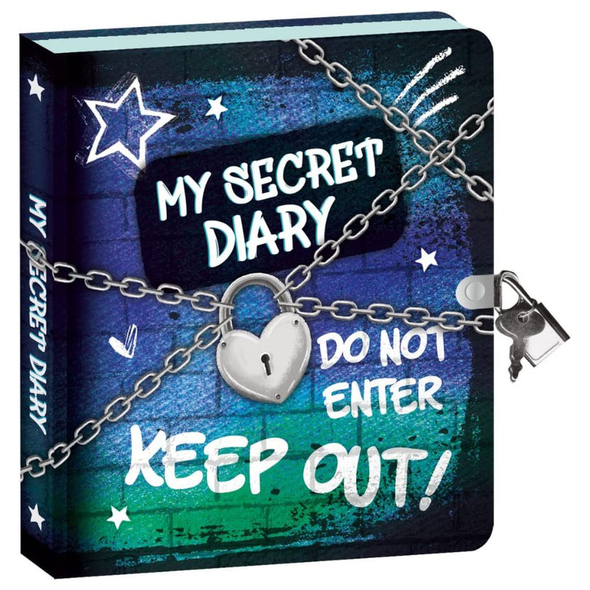 Peaceable Kingdom Lock & Key Diary - My Secret Diary | Lockable Diaries ...