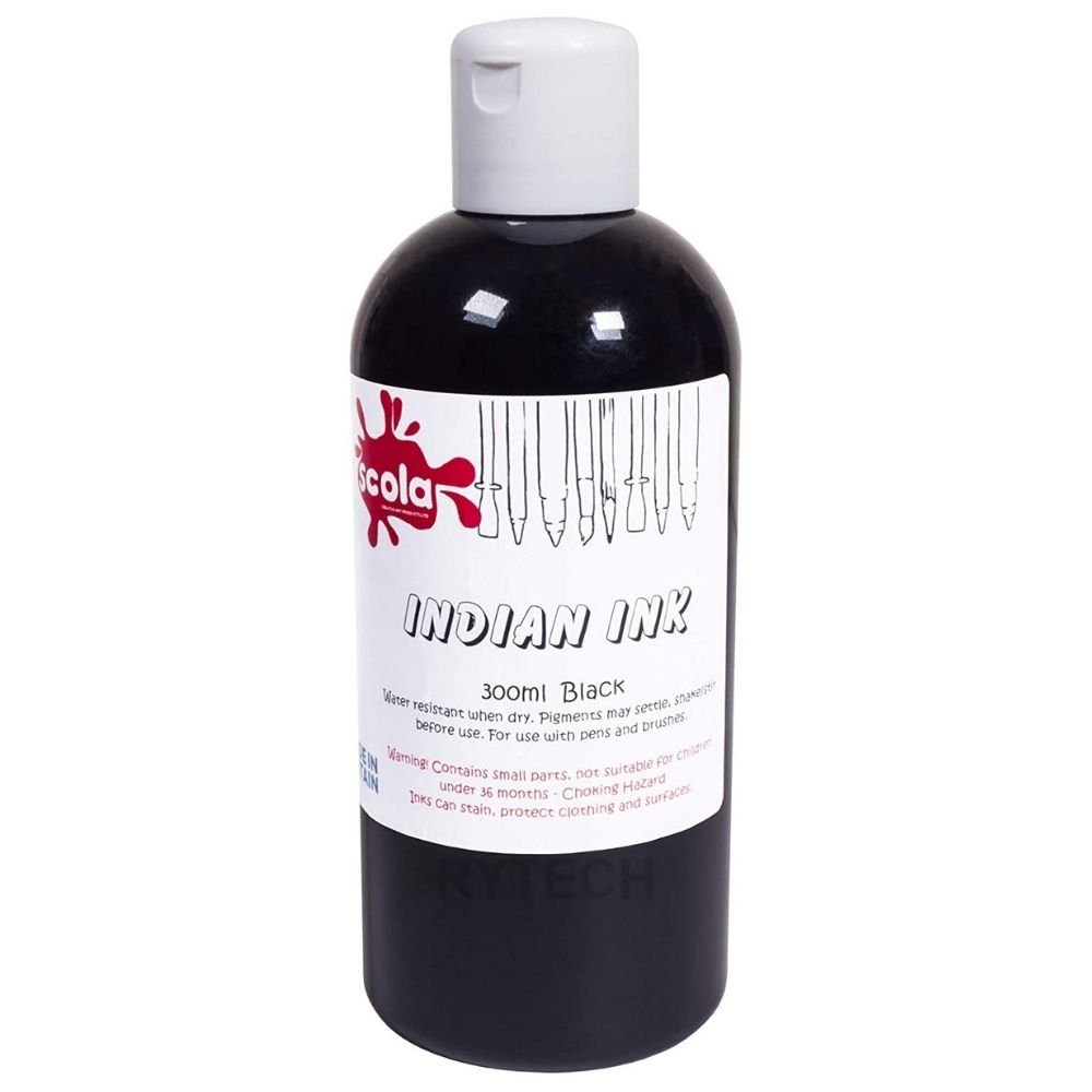 Scola indian ink 300ml (II300/38)|Art Supplies - Default Title ...